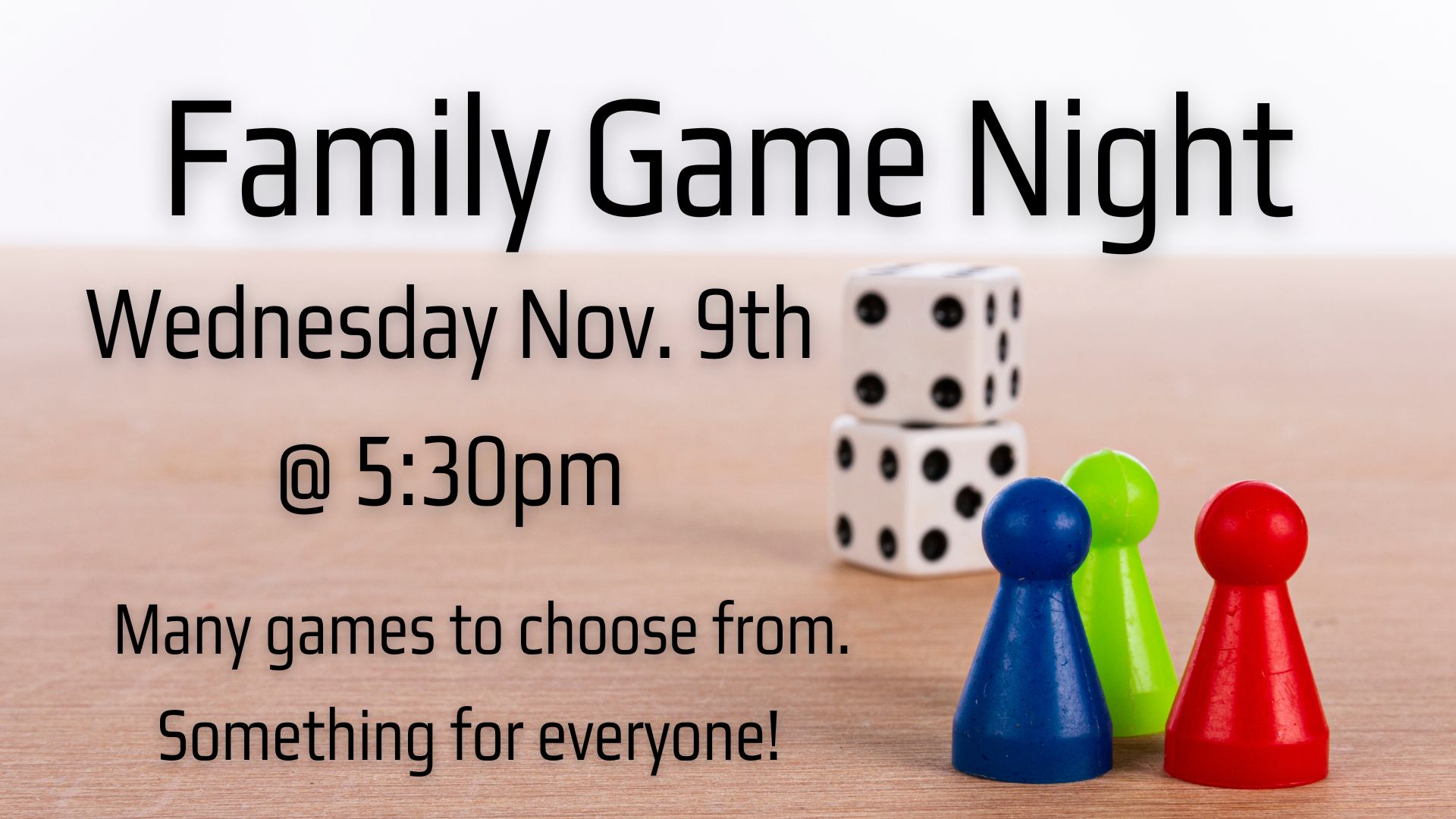Family Game Night - Langdon Library